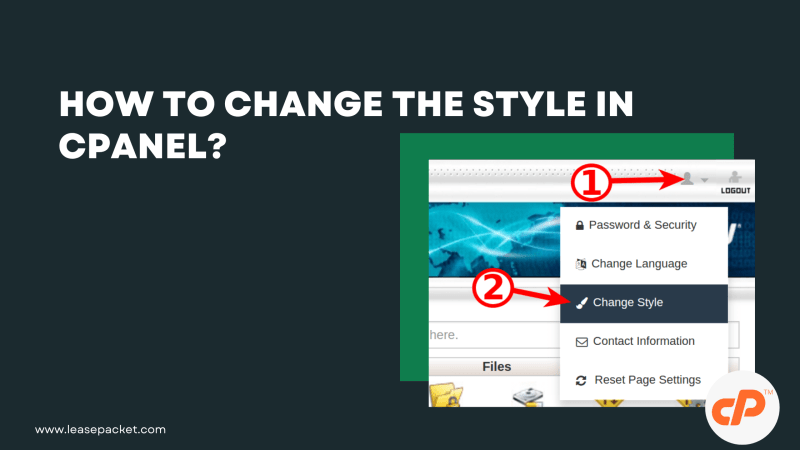 How to Change the Style in cPanel?
