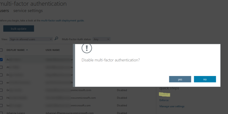 How to Disable Two-Factor Authentication in Office 365: A Simple Guide