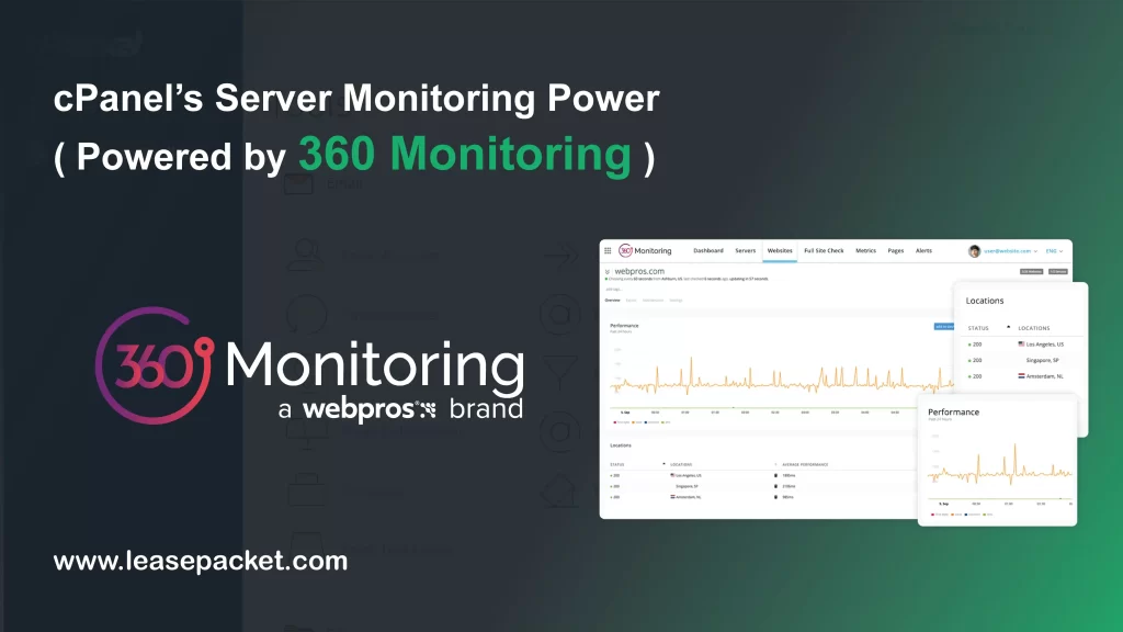 cPanel Server Monitoring Power | Powered by 360 Monitoring – Lease Packet